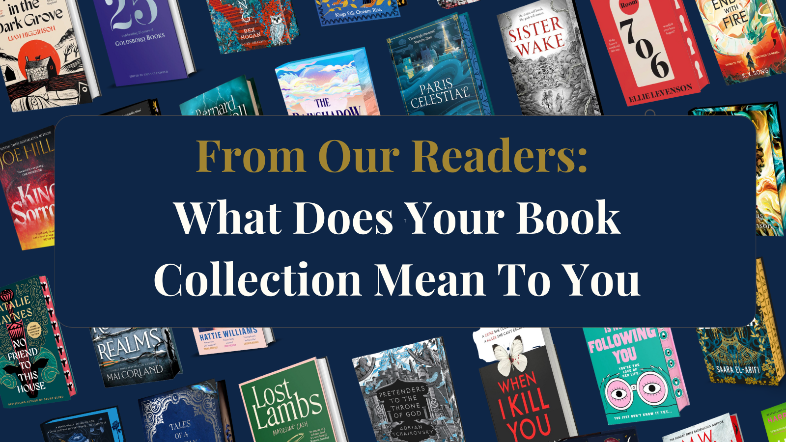 From Our Readers: What Does Your Book Collection Mean To You ...